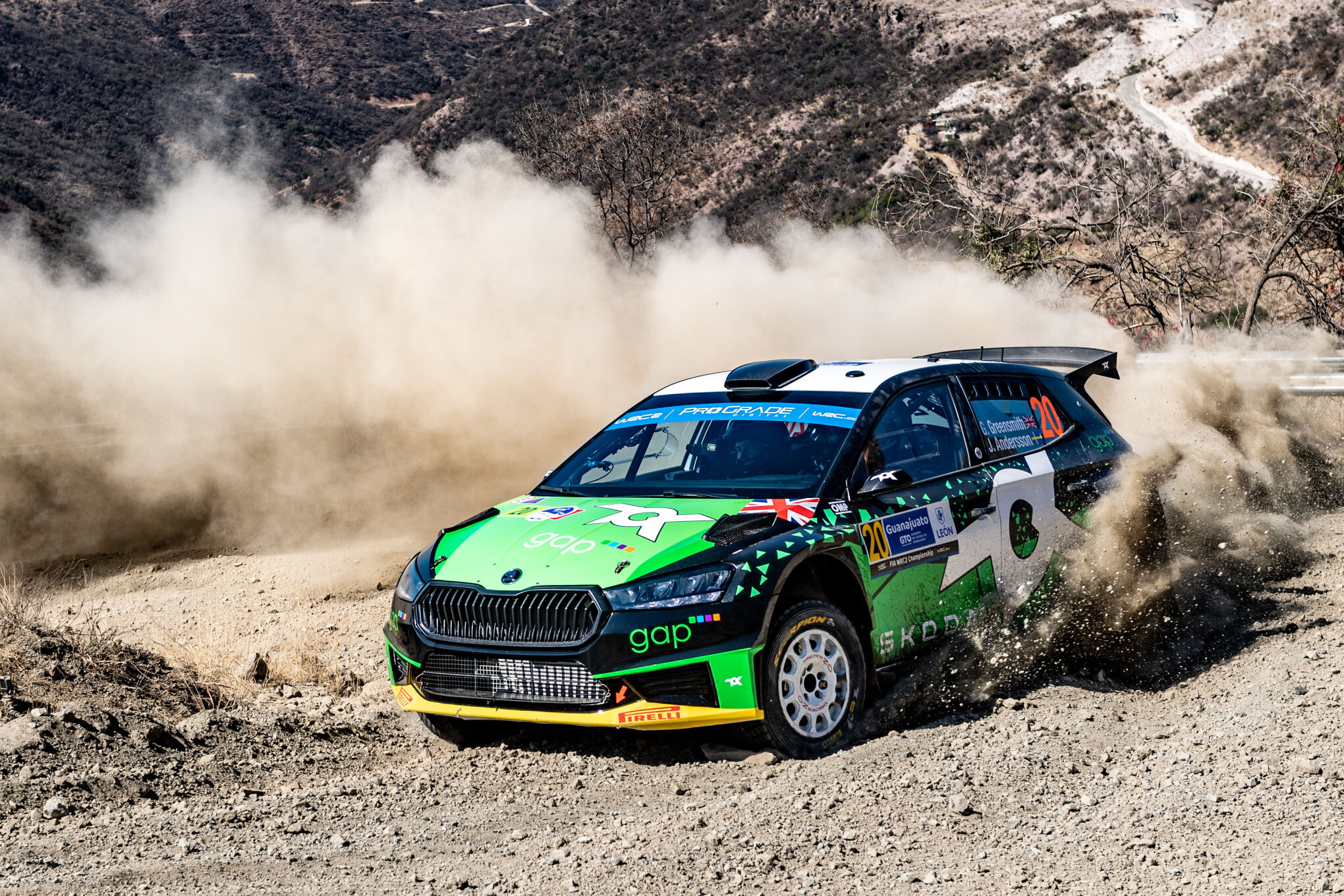TRIPLÉ POUR LA ŠKODA FABIA RS RALLY2 AU RALLYE DU MEXIQUE | Le Hub Auto